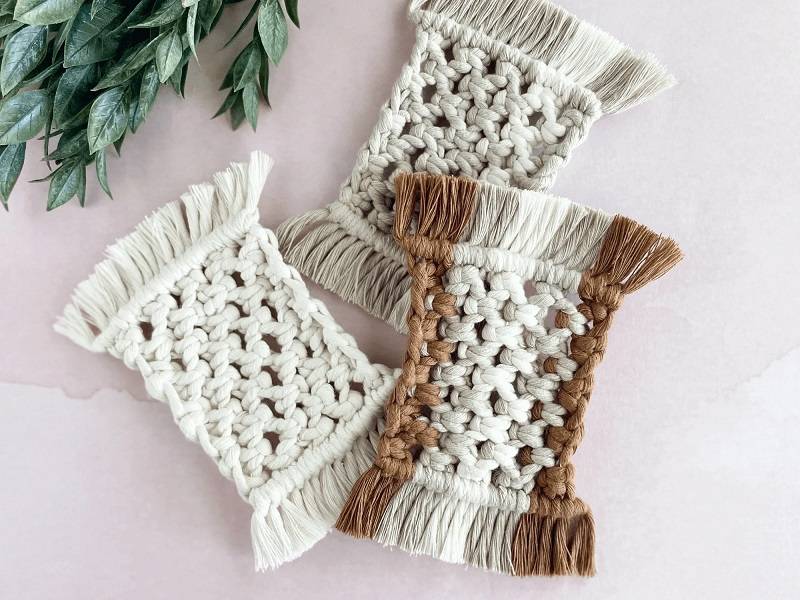 Macrame Coaster DIY (Video Instructions) – Hemptique